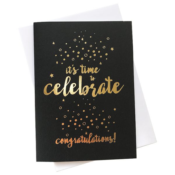 Time to Celebrate Card | The Gift Edit - The Gift Edit